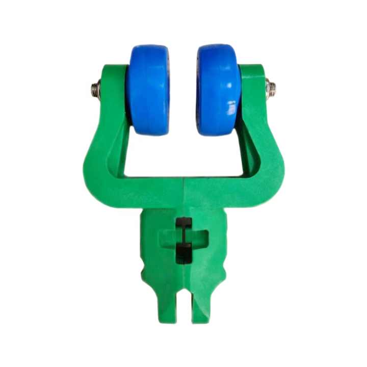 8x25,4mm Overhead Chain Synthetic Trolleys/Blue Wheel Suspension 6 ...