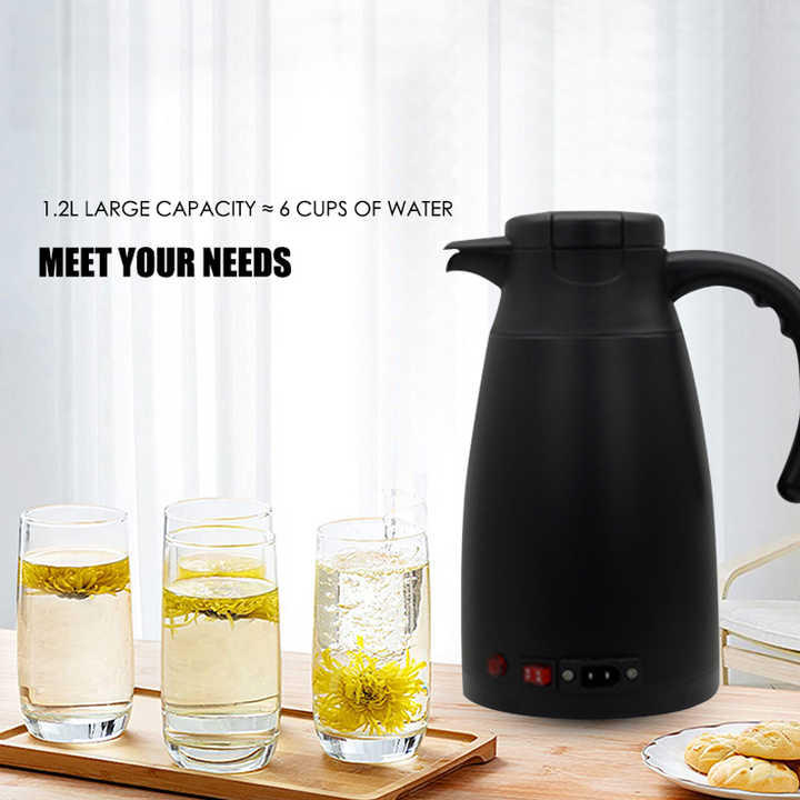12V/24V Portable Car Electric Boiling Hot Water Heater Kettle Boiler ...