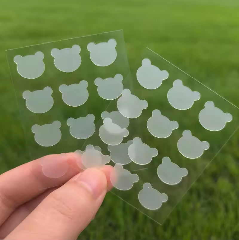 Transparent Bear Shaped Hydrocolloid Pimple Patch Cute Healing Spot ...