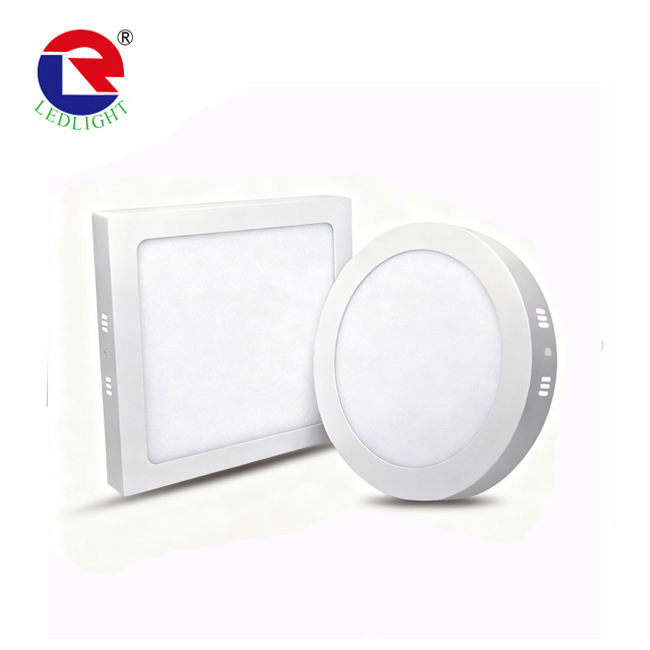 Office Home Down Light 3CCT LED Panel Light Round Square 3W 6W 9W 12W ...