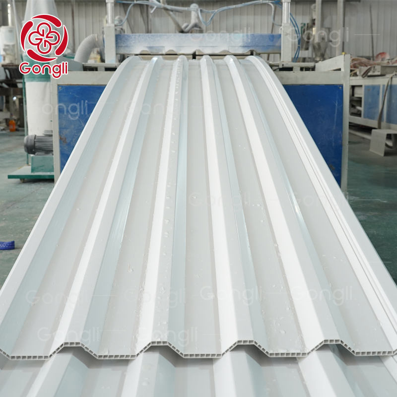 Modern Villa Outdoor PVC Hollow Roof Tiles with Acoustic Design ...
