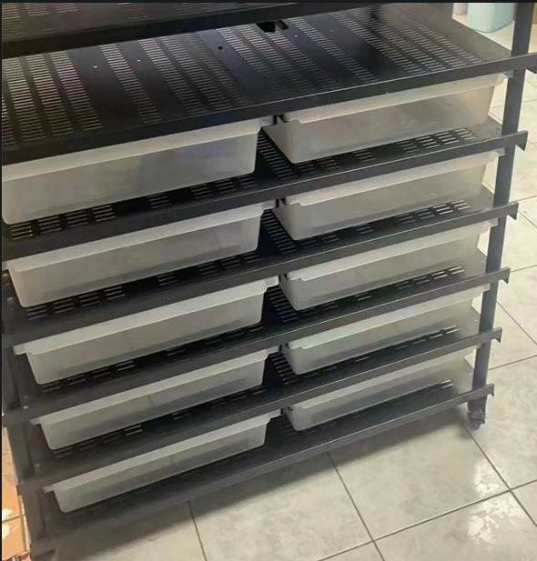 Reptile Rack System Breeding Tubs Mesh Reptile Breeding Cage for Ball ...