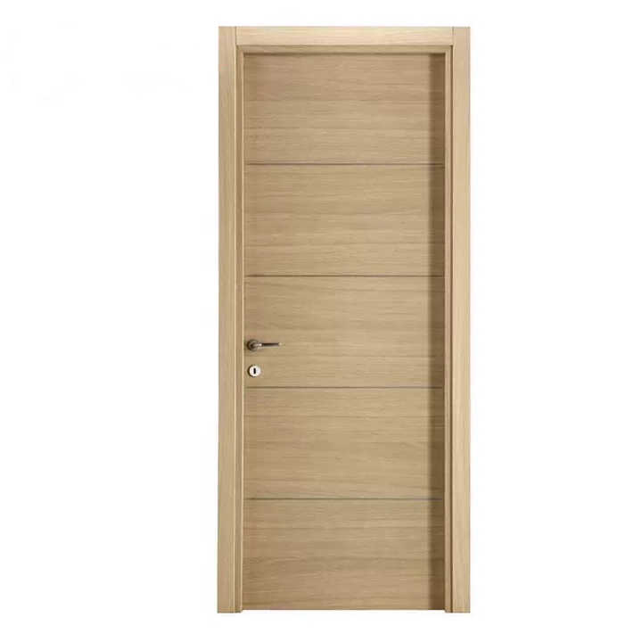Modern Style Simple Design Interior Wood Finished Bedroom Swing Doorl ...