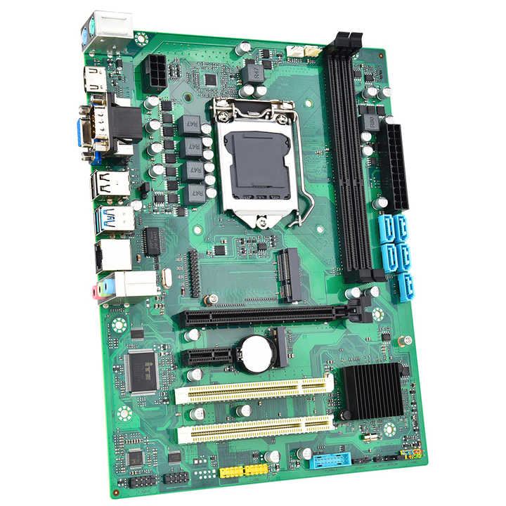 Industrial Motherboards Intel B75 Chipset LGA 1155 Sockets Dual Channel ...
