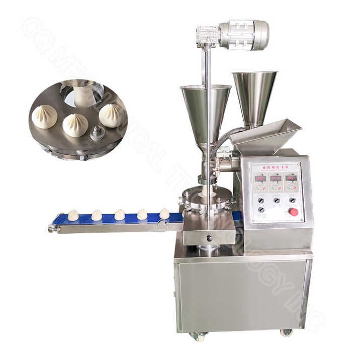 Buns Steamed Vegetable Stuffed Bun Manual momo Making Machine India ...