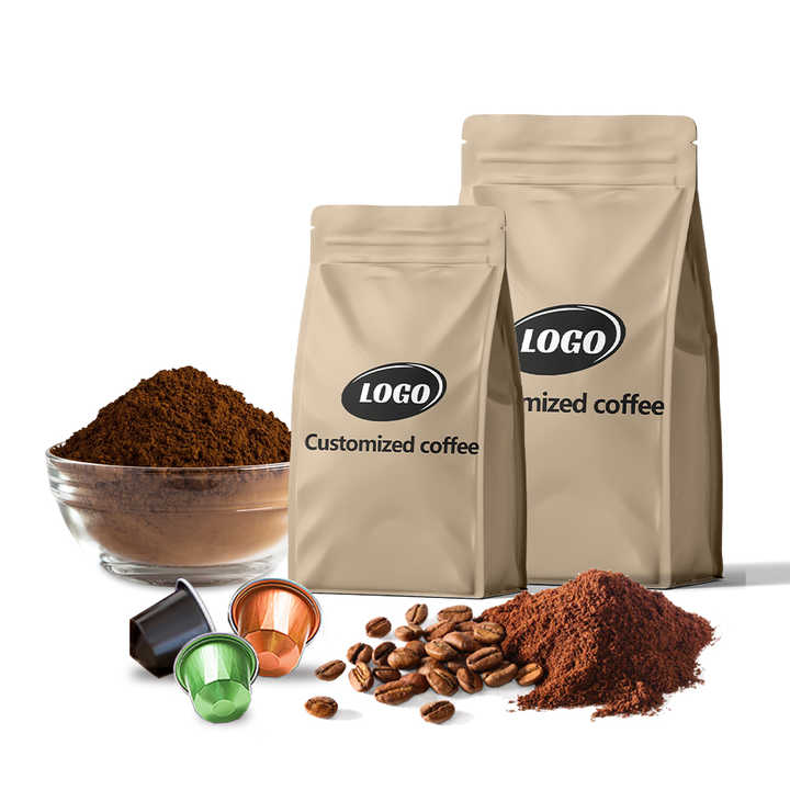 Healthy Customize Instant Coffee Private Label Strong Black 2-in-1 ...