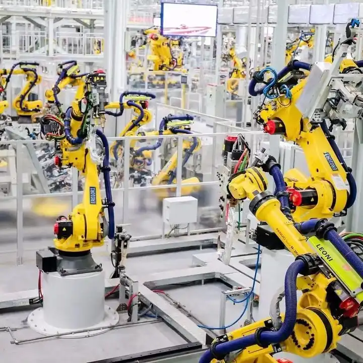 DUOYUAN Assembly Line Workstations Manual Automotive Plant Robot ...