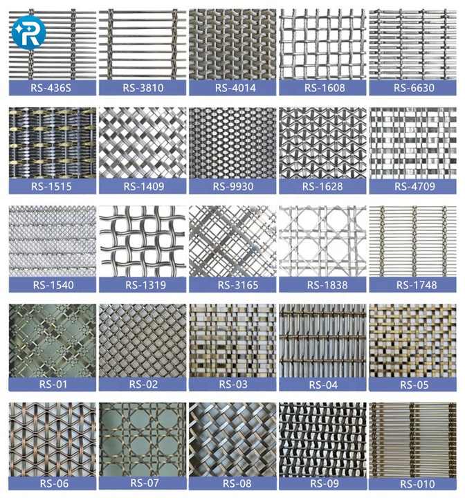 Gold Decorative Copper Woven Metal Wire Mesh Panel Flat Brass Wire for ...