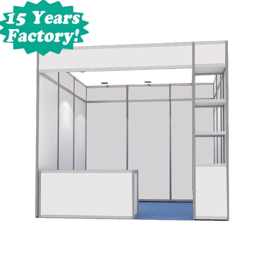 3x3m Divider Shell Scheme for Online Trade Show Event Booth