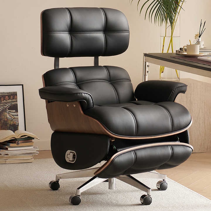 Ergonomic Mesh Office Chair - Luxury Electric Recliner