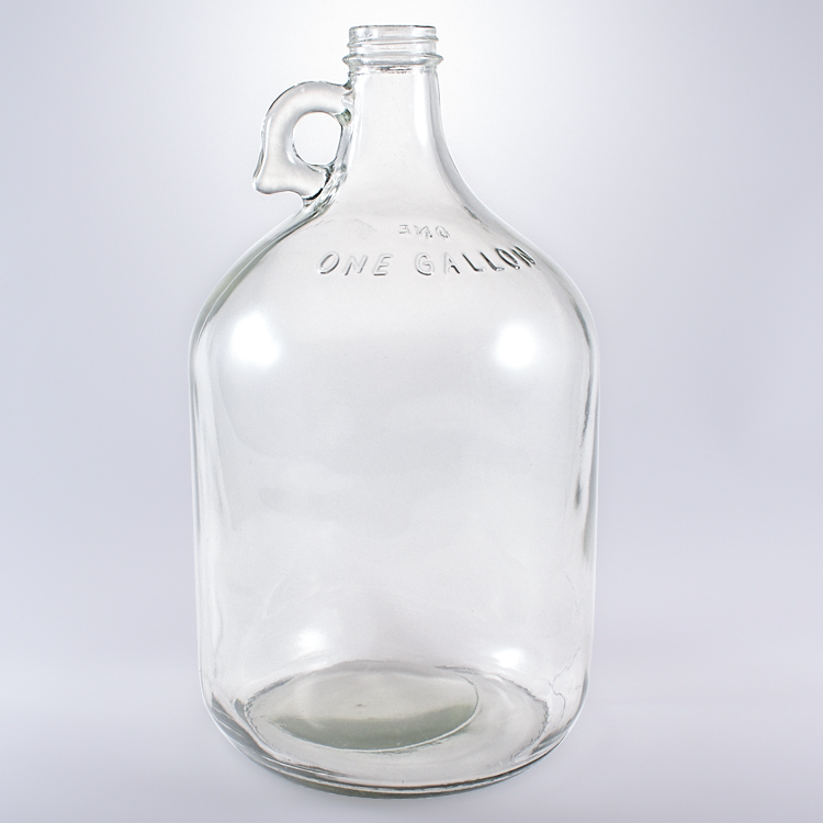 Transparent Italian Vintage One Gallon Wine Making Jar Clear 1L Glass ...