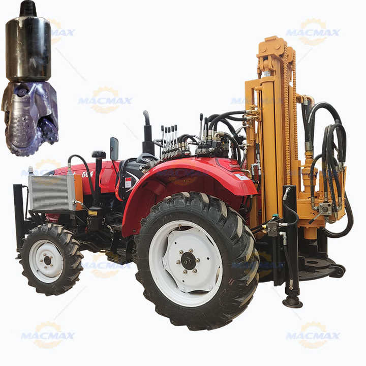 Tractor Mounted Drilling Rig Water Well Rotary Drilling Rig Hydraulic ...