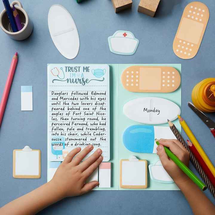 Custom Coffee Boba Memo Note Pads Set Adhesives Sticky Notes Self-Stick ...