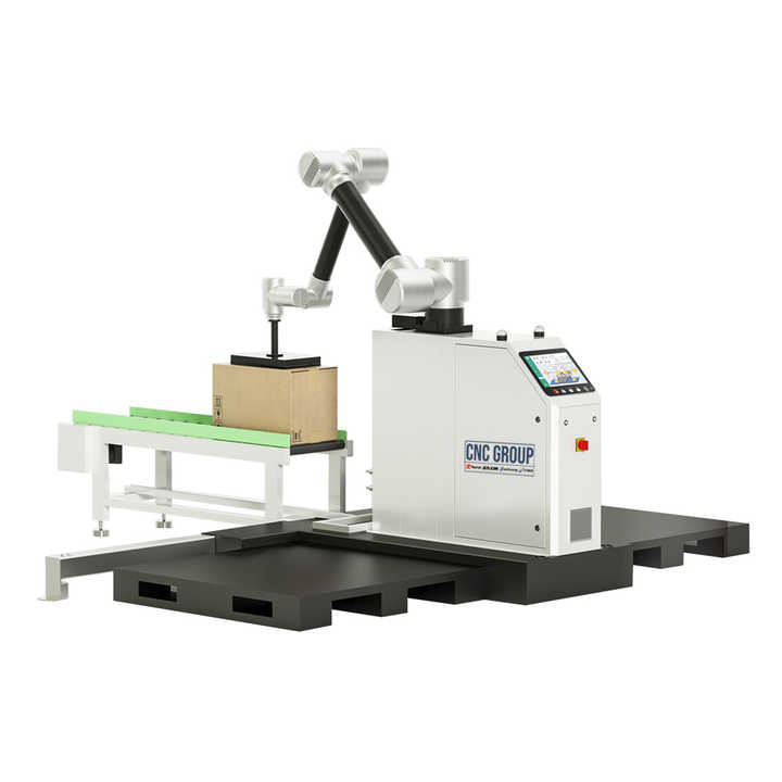 Automatic Cobot Robot Palletizer Arm Gripper Carton Case Palletizer Stacking Robotic Palletizing ...
