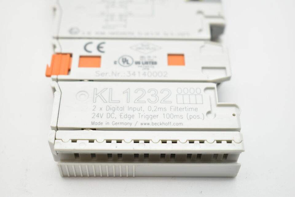 BECKHOFF KL1232 | Bus Terminal, 2-channel digital input, 24 V DC, 0.2 ...