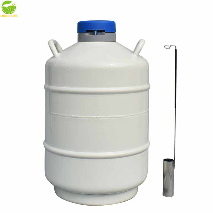 Premium Laboratory Liquid Nitrogen Dewar with 50 Days Holding Time ...