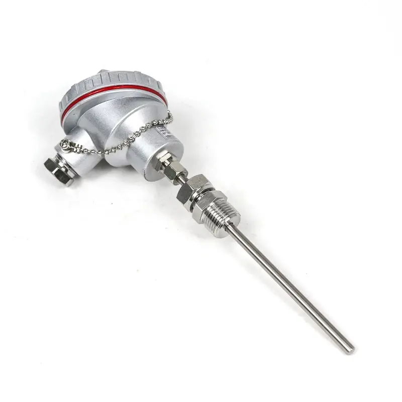Industrial 4-20mA PT100 Thermowell Temperature Sensor & Transmitter HDT ...