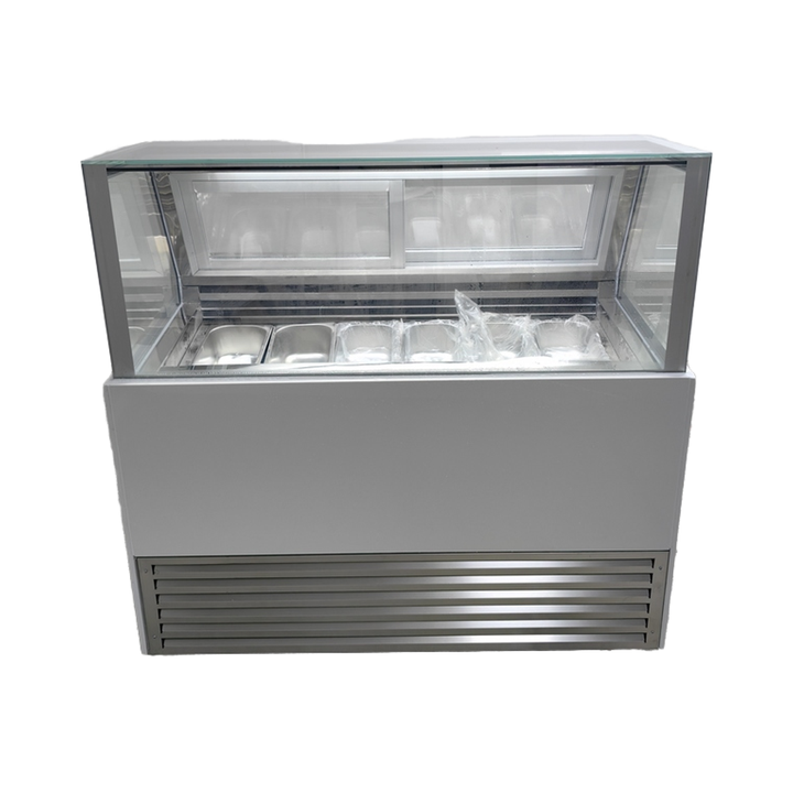 Modern Mini-Cake Showcase for Bakeries Top-Table Glass Door ...