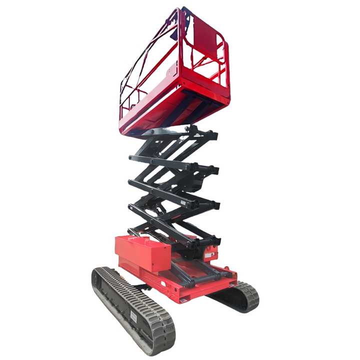ISO Approved Self Propelled Lift Crawler Lift Scissor Aerial Platform ...