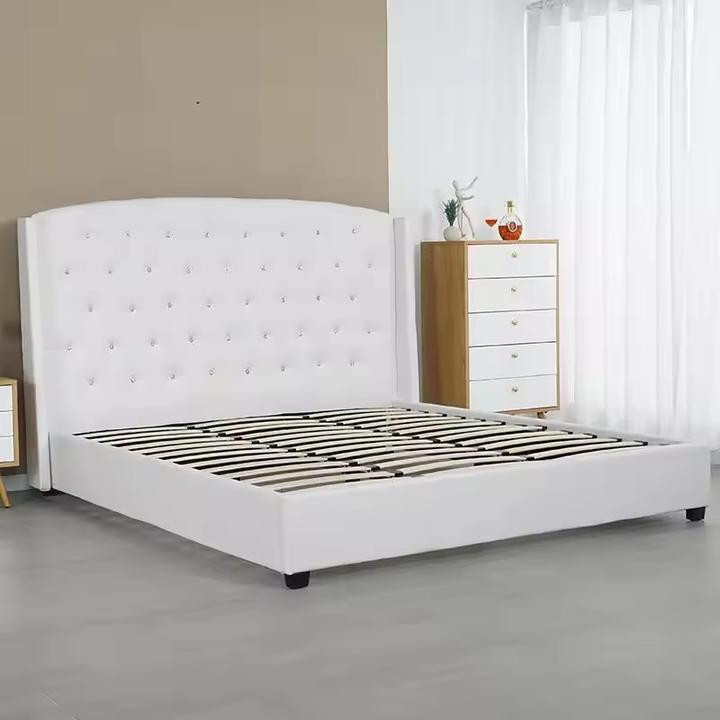 Free Sample Twin Storage Up-holstered Queen Single Double Luxury Lit ...