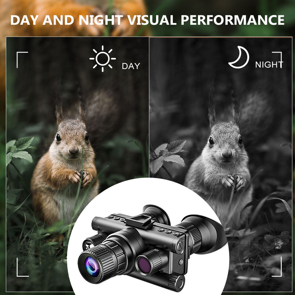 Single-Tube Digital Infrared Night Vision Goggles Z9157 - 8X Zoom ...