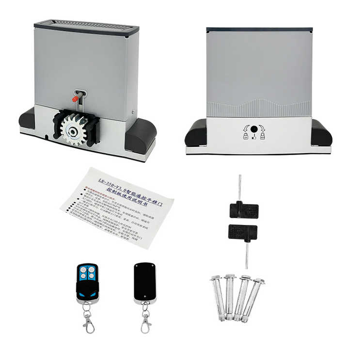 Electric Sliding Gate Motor Spring/Hall Limiter 220v 500kg 800kg Narrow ...
