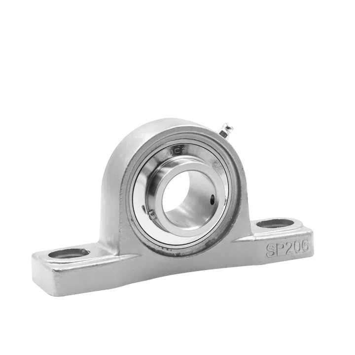 Stainless Steel Outer Spherical Vertical Seat Pillow Block Bearings SUCP204 205 206 207 208 209 ...
