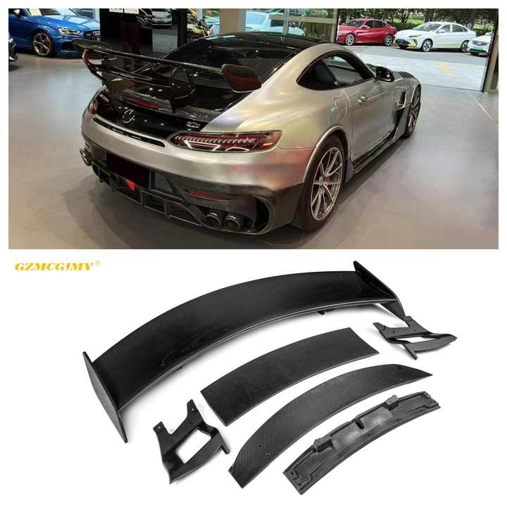 High quality AMG car wing spoiler suitable for Mercedes AMG GT BS style ...