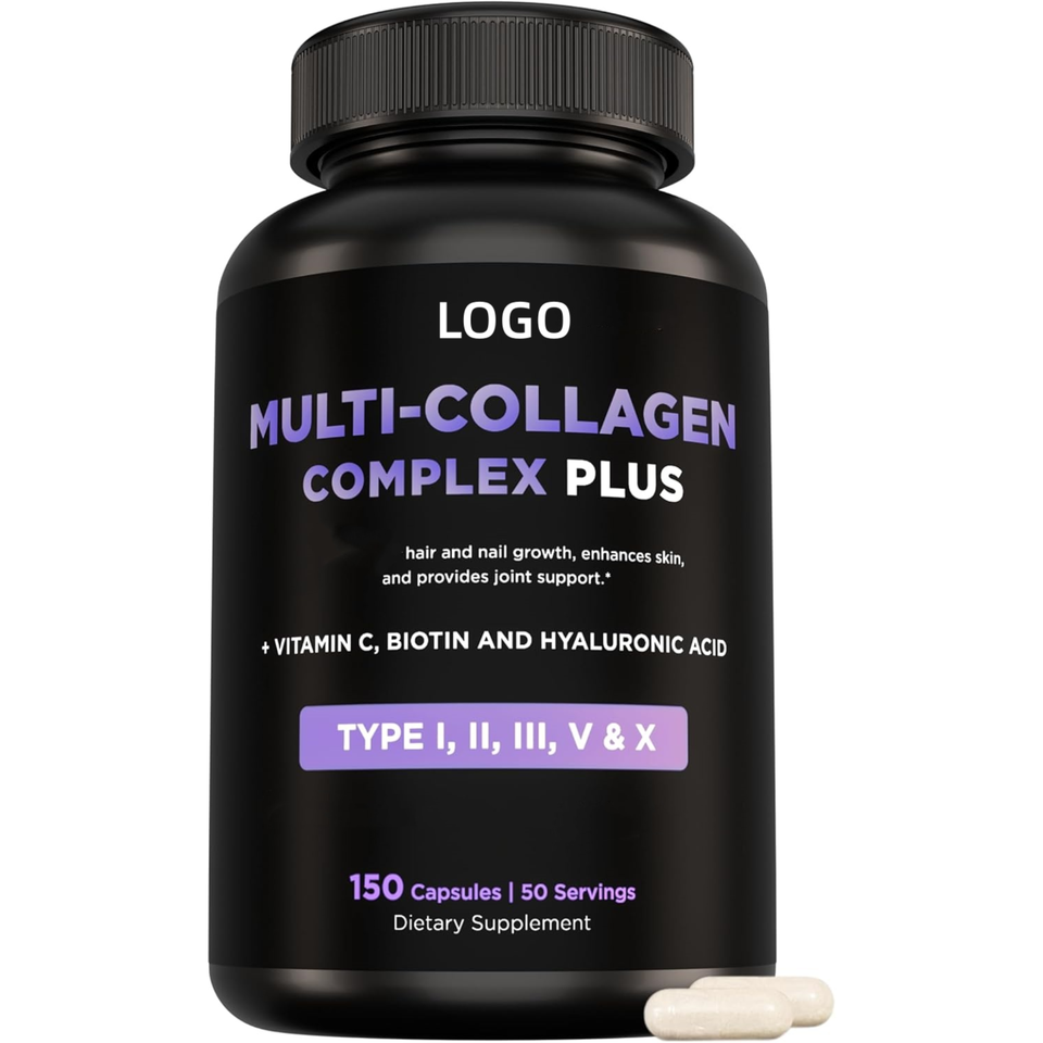 Multiple Collagen Complexes, Biotin, Hyaluronic Acid, Vitamin C Type I ...