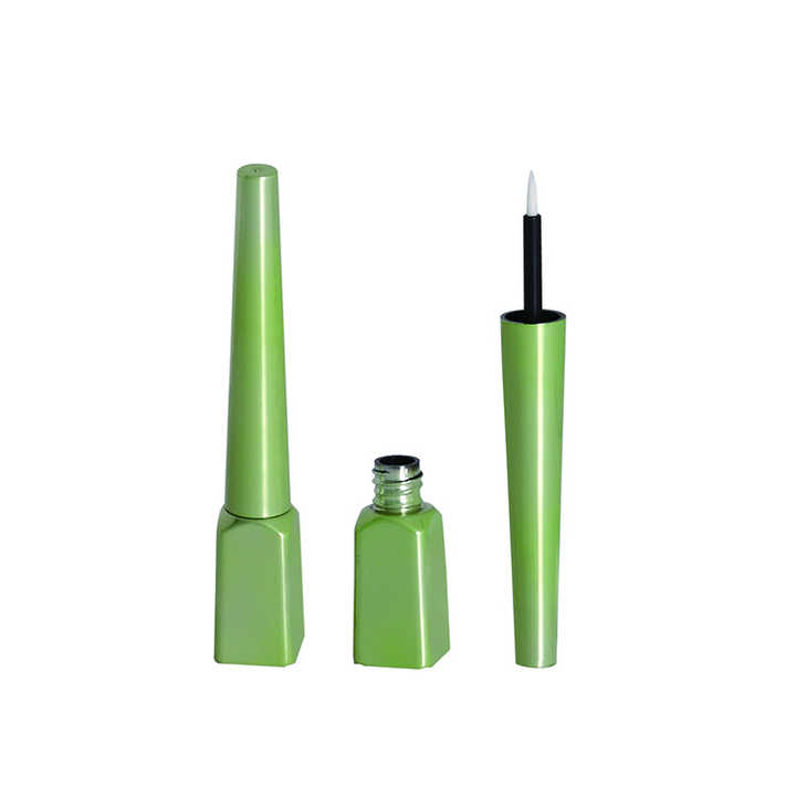 OEM Luxury Gold Flat Plastic Eyeliner Container Long Slim Empty 5ML ...