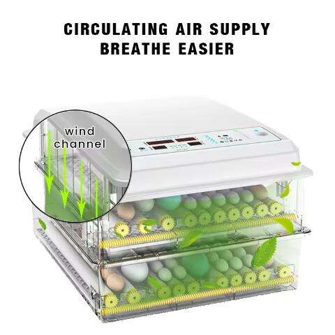 Mini Automatic 96/112/120 Eggs Plastic Incubator with High Hatching ...