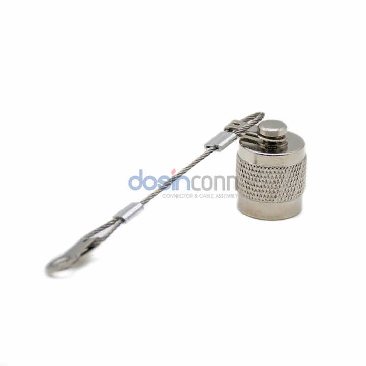 50ohm Dustproof RF Coax TNC Connector Dust Cap - DOSIN