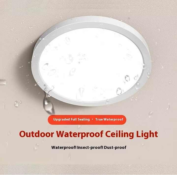 Modern Waterproof LED Ceiling Light for Kitchen Bathroom Balcony ...