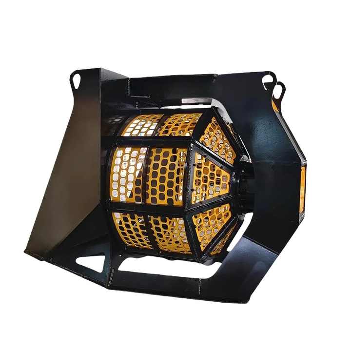 OEM Excavator Rotary Screening Bucket Soil 360 Rotary Sorting Screening ...
