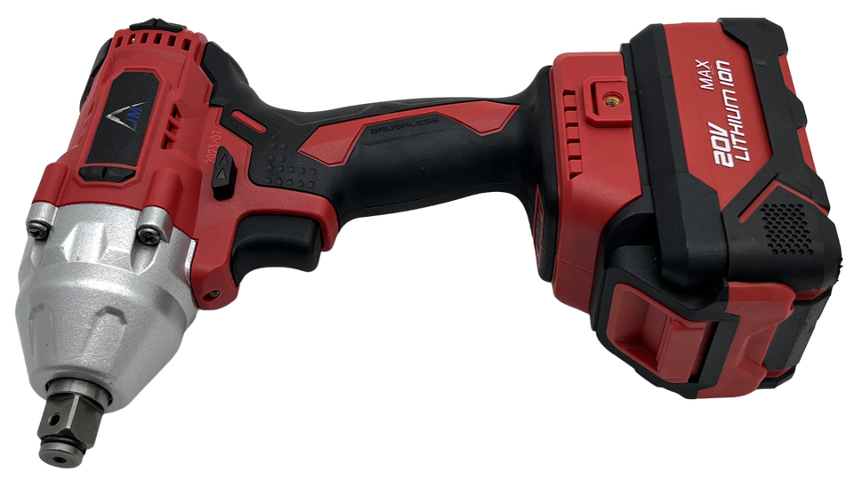 JM Brushless 20V Battery-Powered Electric Impact Wrench Handheld 500W ...