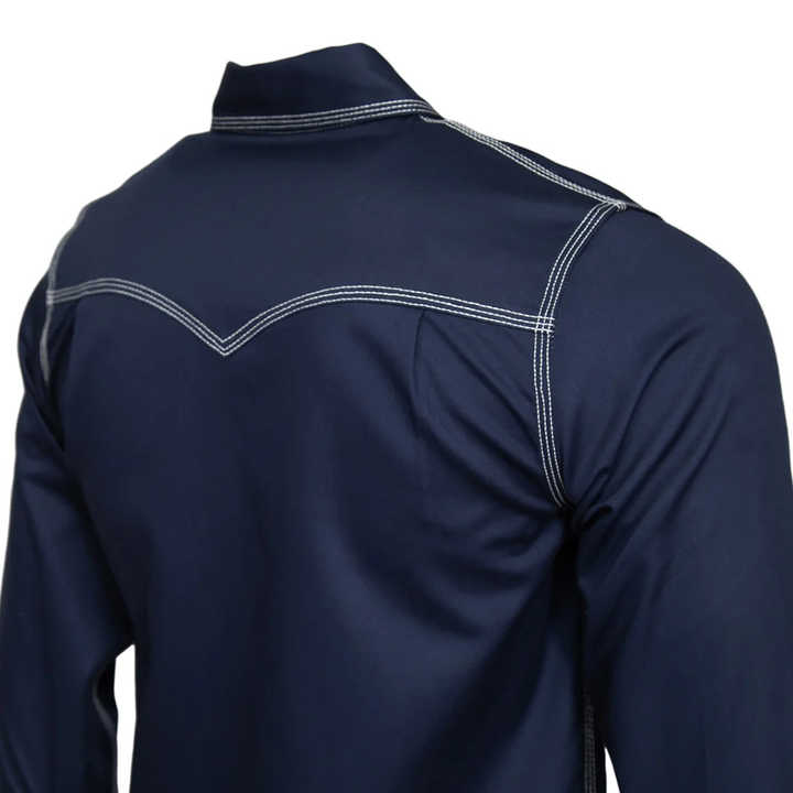 Mens Long Sleeve NFPA 2112 Flame/Fire Retardant Work Shirt for Men FRC ...