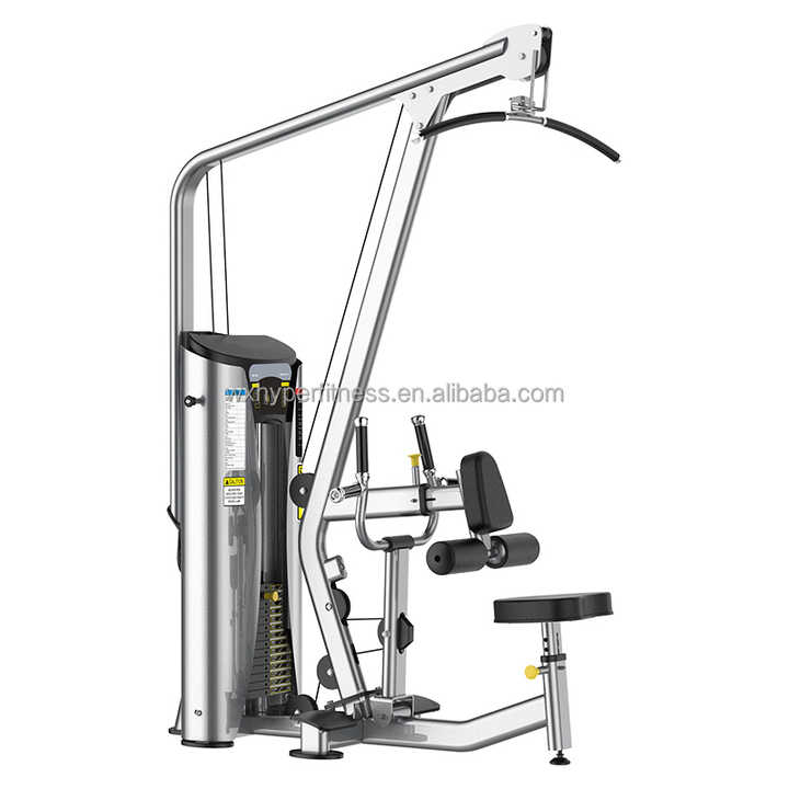 Hot Sales Dual-Function Gym Selectorized Machine Lat Pulldown/Mid Row ...