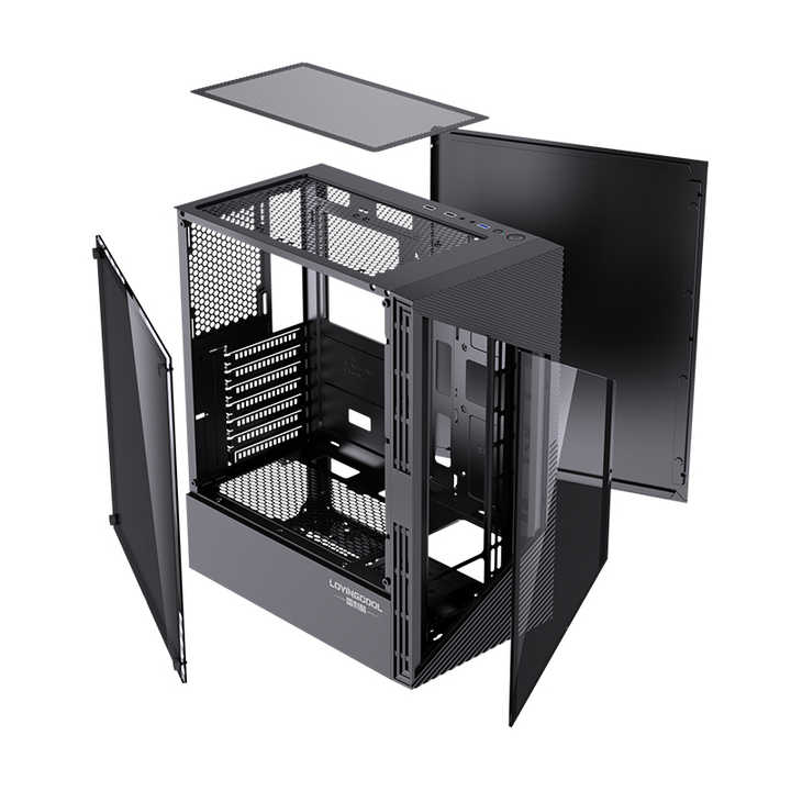 Lovingcool Factory Supplier 2025 New PC Cabinet Gaming ATX Computer ...