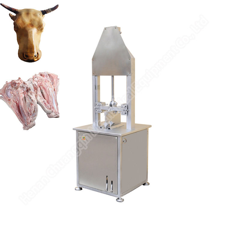 Industrial Pig Head Half Splitting Saw Cow Goat Head Cutter Splitter ...