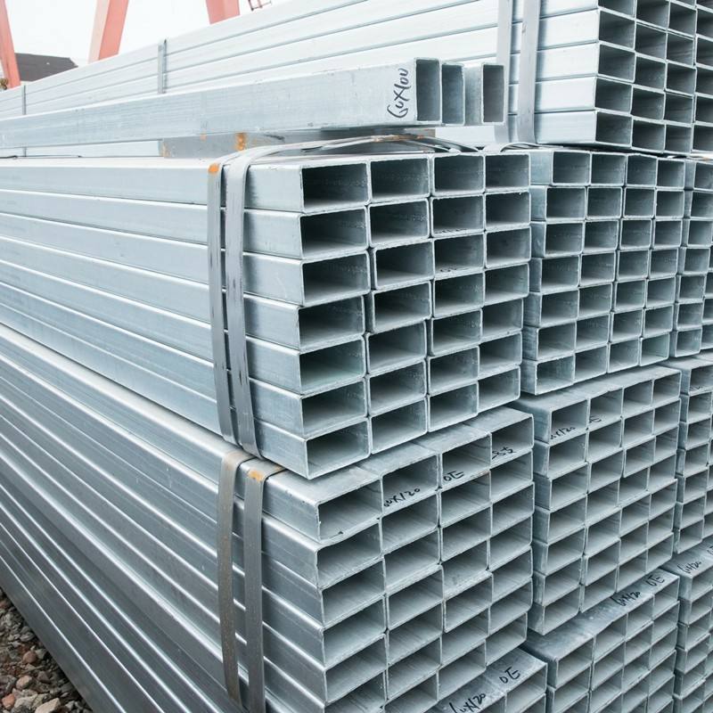 S355j2h 2x2 4x4 Inch 60x80 Galvanized Square Rectangular Hollow Section ...