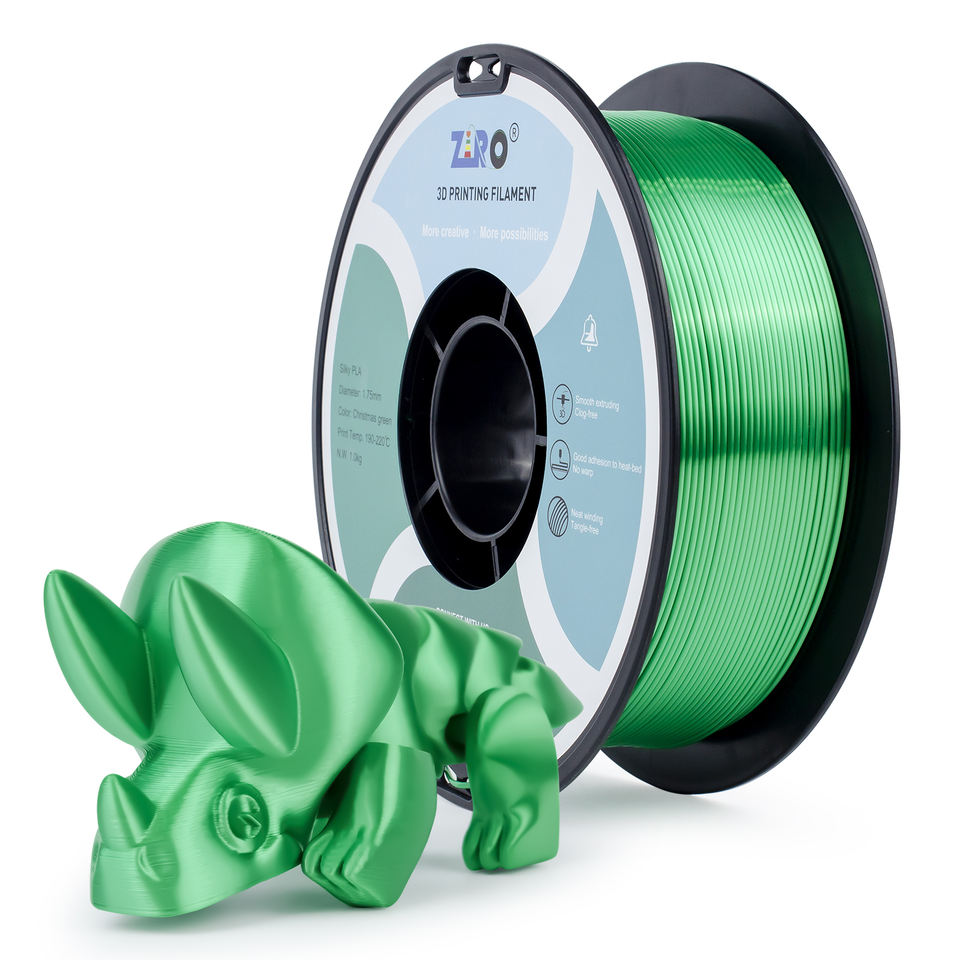 ZIRO 3D Printing Filament 1kg Spool Silk Pla Filament 1.75mm PLA ...