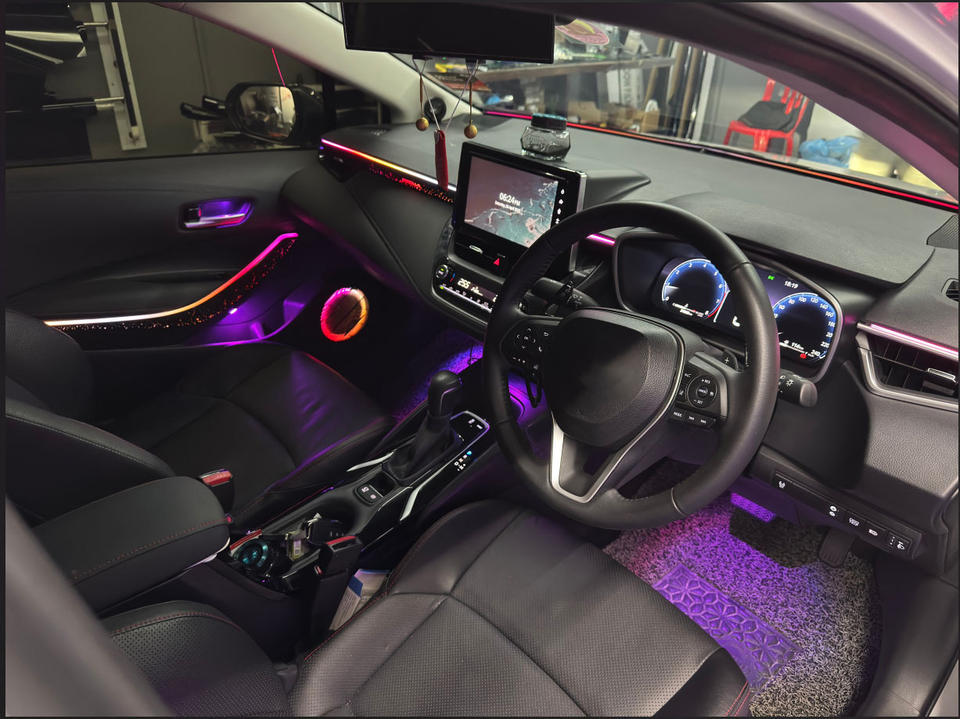 SJC Car Interior Ambient Lighting for Toyota Corolla 2019-2025 RHD ...