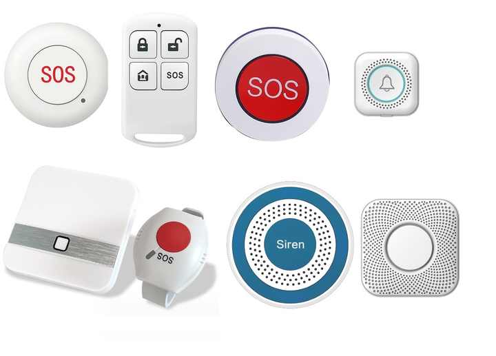 Wireless Emergency Button Alarm for Elderly - IP68 Waterproof