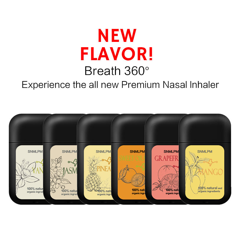 SNMLPM Dual Nasal Inhaler With Mango Fruity Flavors Refreshing Mint ...