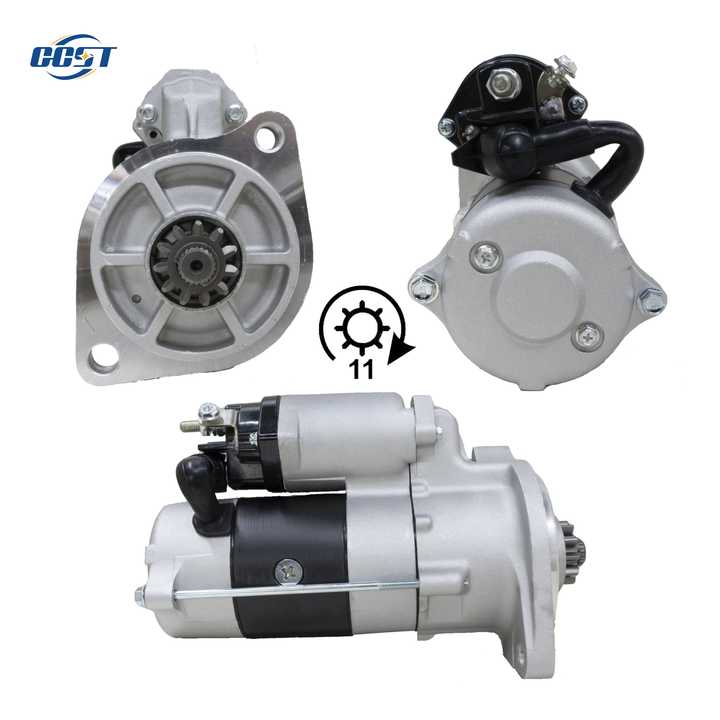 Longxun J08E 24V Starter for HINO Dutro Engines - Reliable Power