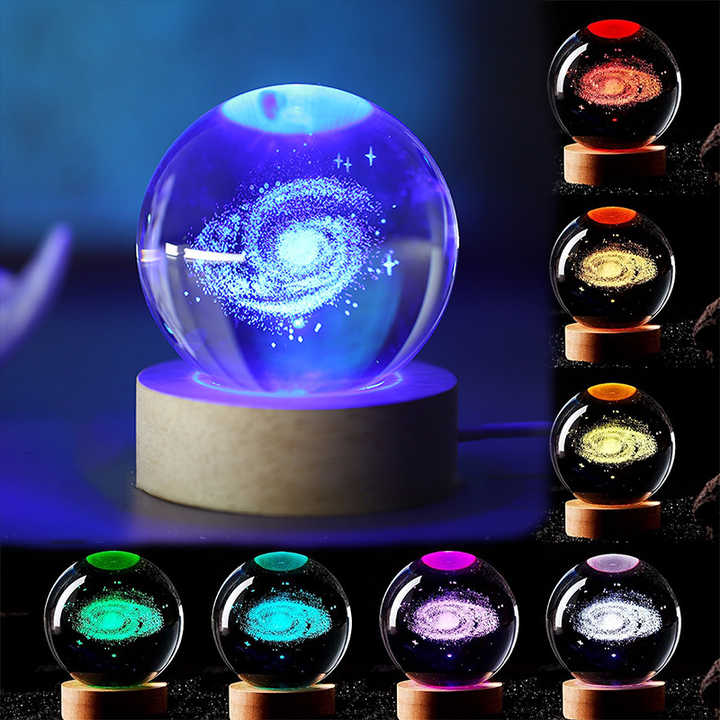 3D Decoration Night Light - Starry Atmosphere Projector