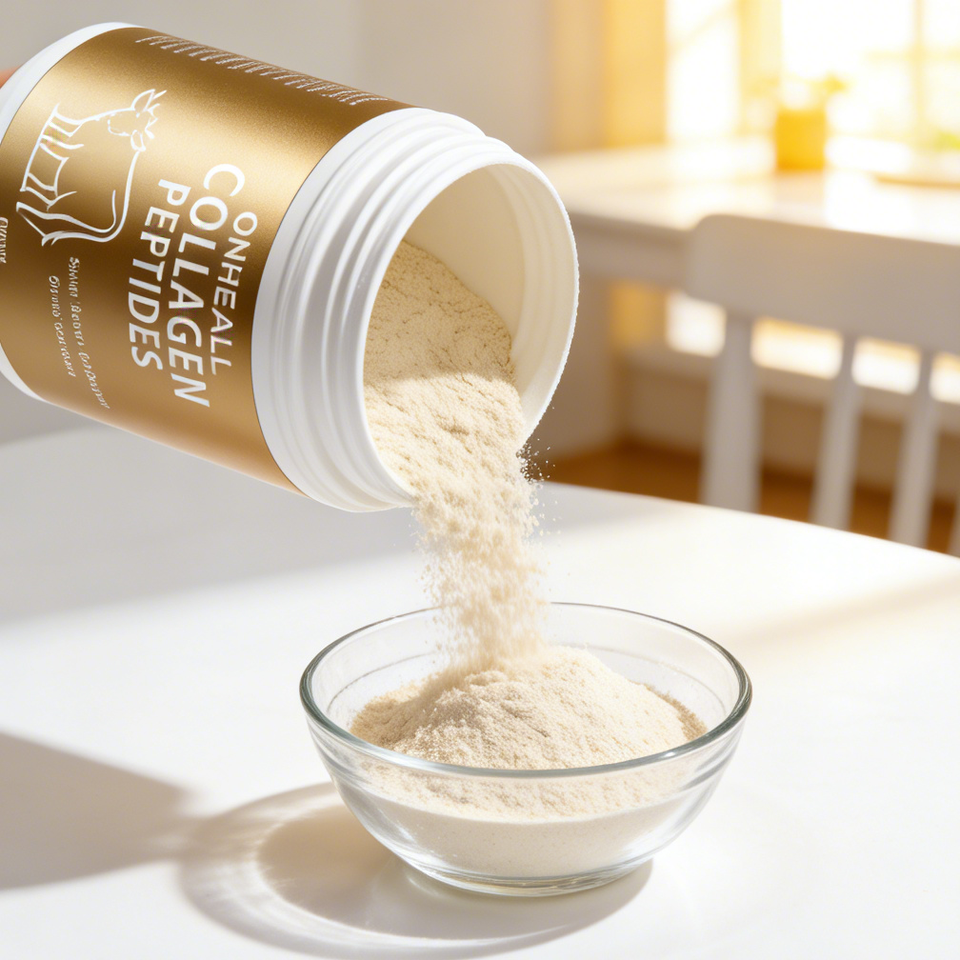 Collagen Peptide Powder Beauty Supplement Brightens Complexion ...