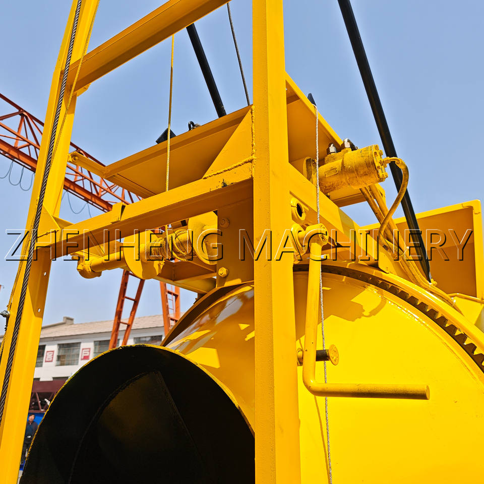 Climbing Ladder Lift Diesel Powered Concrete Mixer Small Concrete ...