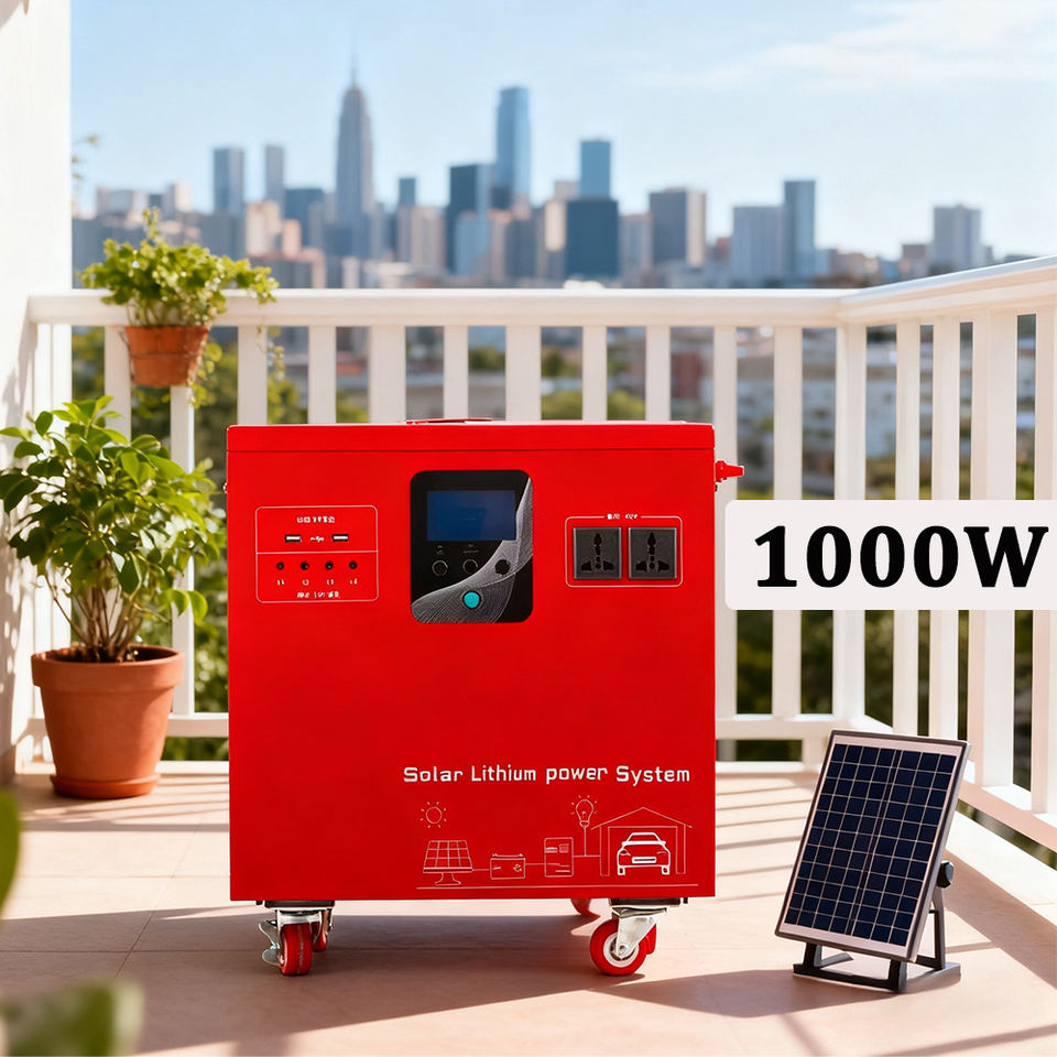 Portable 12V 300W Pure Sine Wave Power Station with 220V Solar Energy ...