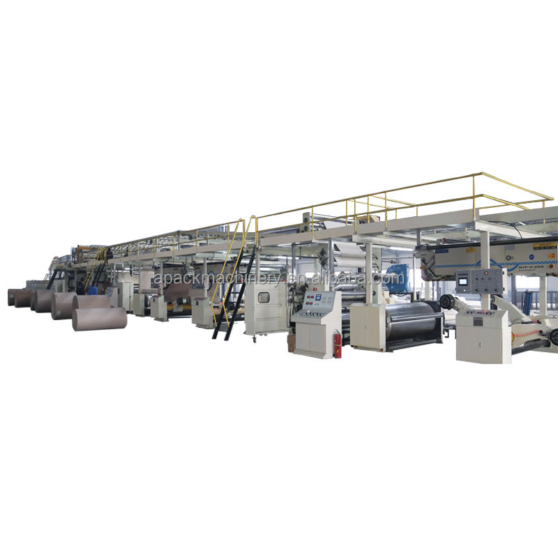 Carton Box Making Machine 3 5 7 Layers Corrugated Carton Machine ...